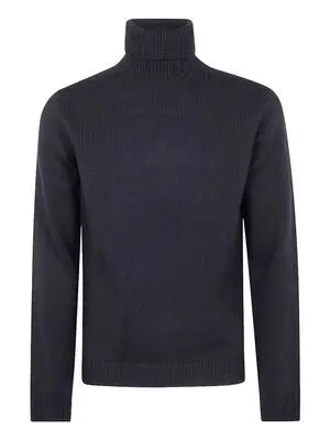 NUUR Long Sleeve Turtleneck Sweater Black