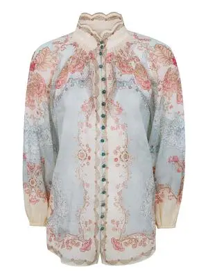 Zimmermann Daylight Blouse - Blue