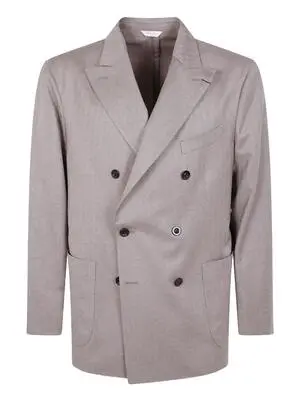 Boglioli Double Breasted Jacket - Gray