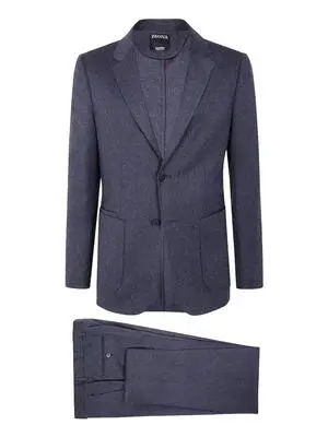 Zegna Techmerinos Wash & Go Suit - Black