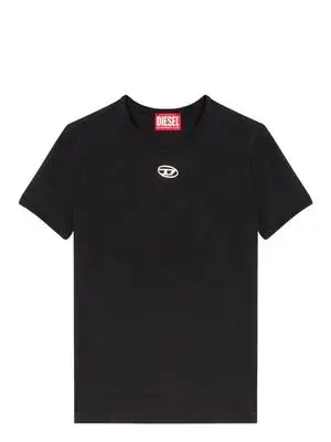 DIESEL T-uncutieslong Od T-shirt - Black