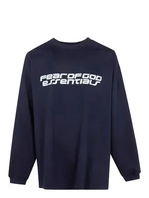 Fear Of God 90`s Long Sleeve" Tee - Black
