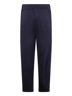 Emporio Armani Oversized Trousers - Blue