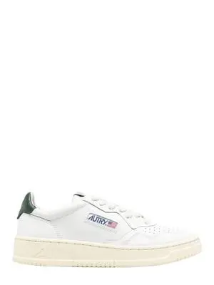 AUTRY Medalist Low Leather Sneakers - White