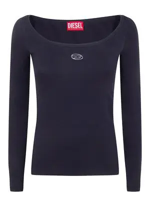 DIESEL Long Sleeve T-shirt - Black