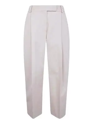 Studio Nicholson Wide Leg Trousers - White