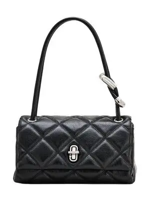 Marc Jacobs The Dual Bag Quilted Leather Bag - Black
