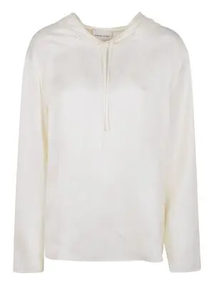 LOULOU STUDIO Nuka Hooded Blouse