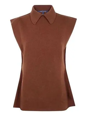 Sofie D'hoore Wool Waistcoat - Brown