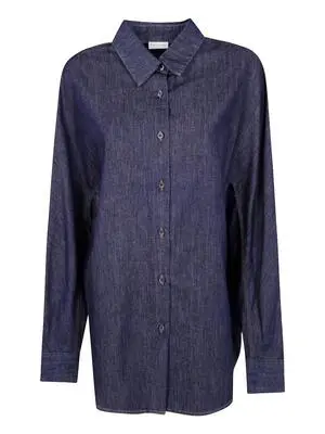 Dries Van Noten Casio Denim Shirt - Blue