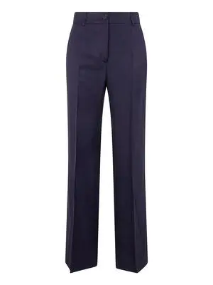 P.a.r.o.s.h Straight Leg Trousers - Blue