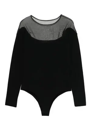 MUGLER Long Sleeves Body - Black