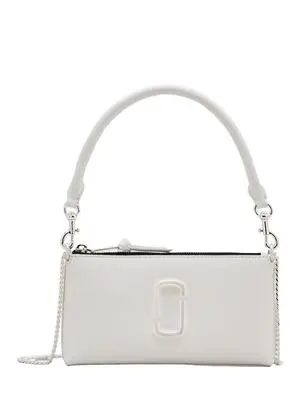 Marc Jacobs Pochette Leather Snapshot - White