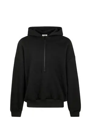 Fear Of God Eternal Half Zip Hoodie - Black