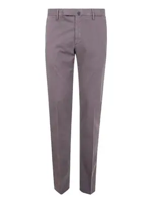 Incotex Chino Slim Fit Trousers - Brown