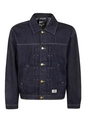 Dickies Selvedge Pleated Denim Jacket - Blue