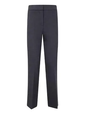 Peserico Stretch Flared Trousers - Gray