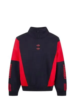 ADIDAS ORIGINALS X WILLY CHAVARRIA Chavarria Watsonville Mockneck Sweatshirt - Black
