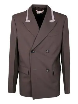 Marni Virgin Wool Jacket - Gray