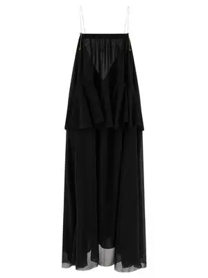 Chloé Sleeveless Midi Dress - Black