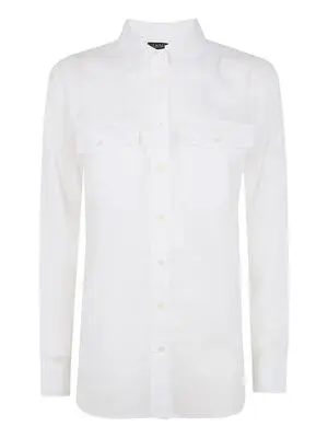 Ralph Lauren Courtenay Long Sleeve Shirt - White