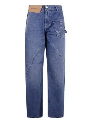 J.W.ANDERSON J.w. Anderson Twisted Workwear Jeans - Blue