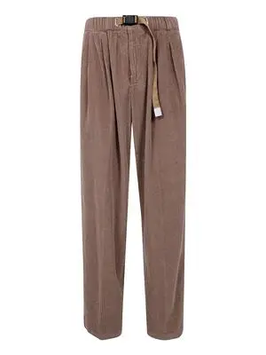 WHITE SAND Long Classic Trousers - Brown