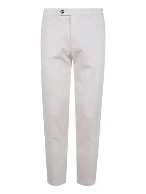 MICHAEL COAL Capri American Pocket Trousers - White