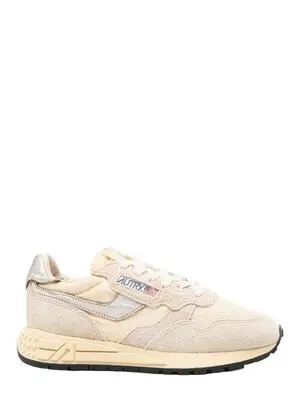 AUTRY Reelwind Low Suede Net Sneakers - Beige