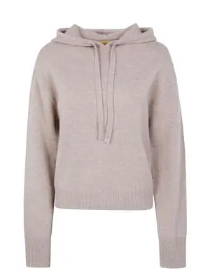 Guest In Residence Collegiate Cashmere Hoodie - Brown