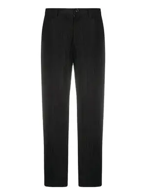 Y`S Straight Leg Trousers - Black
