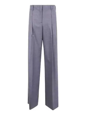 P.a.r.o.s.h Wide Leg Trousers - Gray