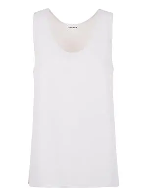 P.a.r.o.s.h Sleeveless Blouse White