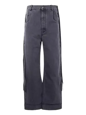 ANN DEMEULEMEESTER Kristel 5-pocket Comfort Trousers - Gray