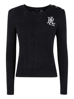 Ralph Lauren Long Sleeve Pullover - Black
