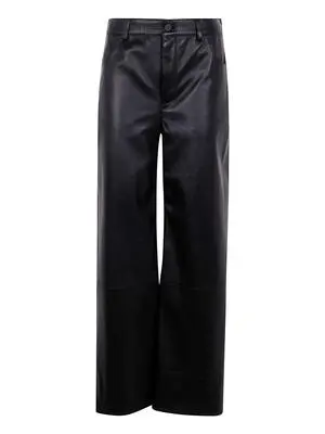 LOULOU STUDIO Figari Leather Trousers