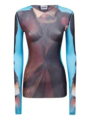 Jean Paul Gaultier Re-edition: Le Top Tennis Costume Top - Multi