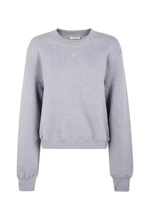 BY MALENE BIRGER Apalia Round Neck Sweatshirt - Gray