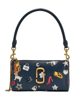 Marc Jacobs Pochette Trinket Printed Snapshot Shoulder Bag - Blue