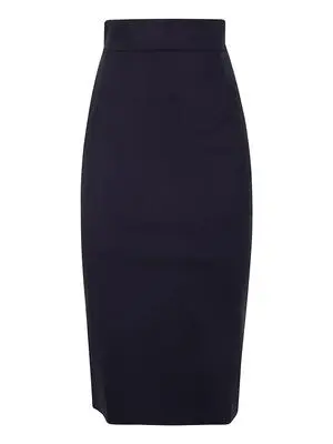 Chiara Boni La Petite Robe Pencil Jersey Skirt - Black