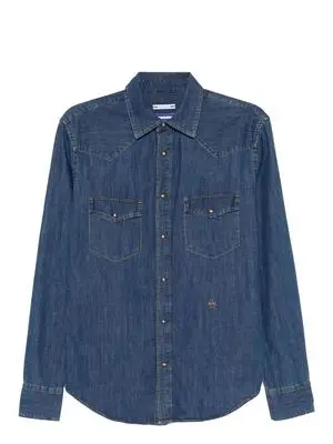 Jacob Cohen Western S1" Shirt - Blue
