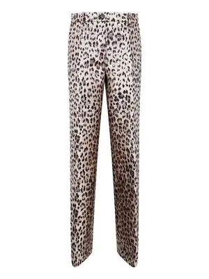P.a.r.o.s.h Jacquard Lurex Trousers - Metallic