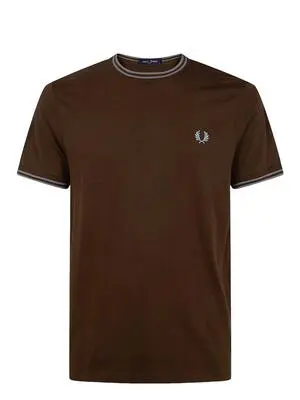 Fred Perry Twin Tipped T-shirt - Black