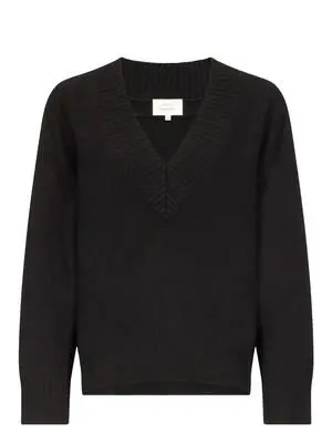 Loulou De Saison Lds V-neck Sweater - Black