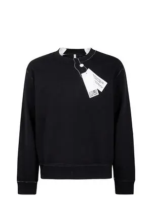 MAISON MARGIELA Relaxed Fit Sweatshirt - Black