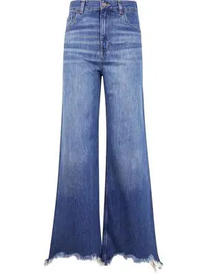 Chloé Wide Leg Denim - Blue