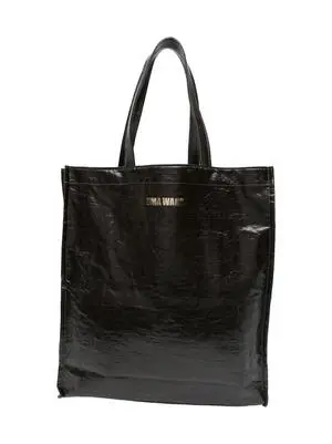 UMA WANG Small Canvas Shopping Bag - Brown