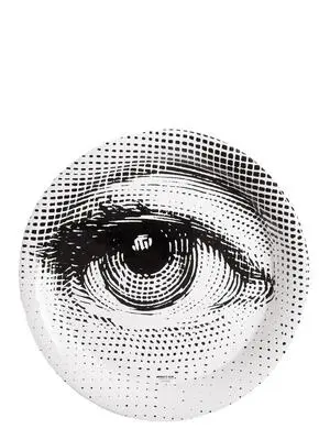 FORNASETTI Theme And Variations Eyes Details" Round Tray - Multi