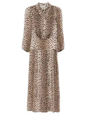 Rixo Izzy Antelope Spot Dress - Multi
