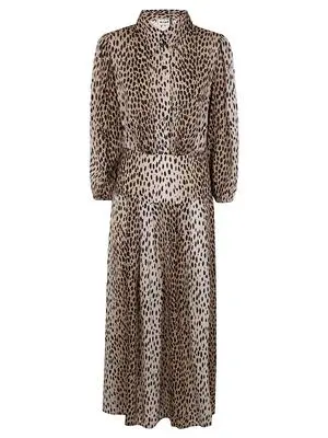 Rixo Izzy Antelope Spot Dress - Multi